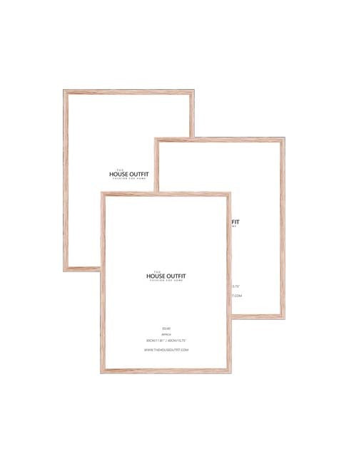 OAK WOOD STYLE 30X40 FRAME BUNDLE (S/3) – The House Outfit